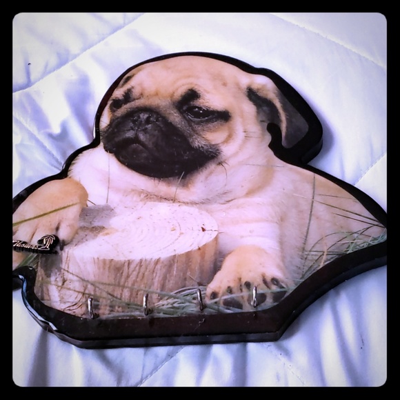ST. Thomas | Accessories | Pug Key Holder Made In St Thomas Usa | Poshmark